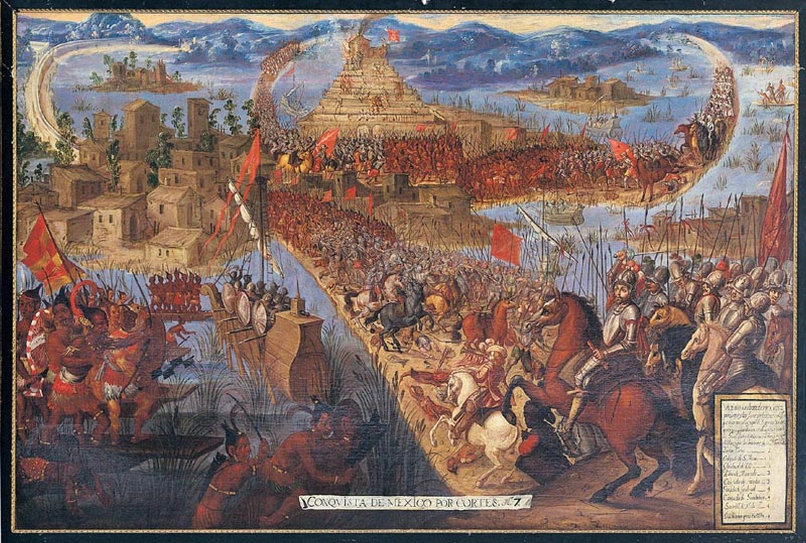 Image - "The Capture of Tenochtitlán" - Patterns of World History 3e ...